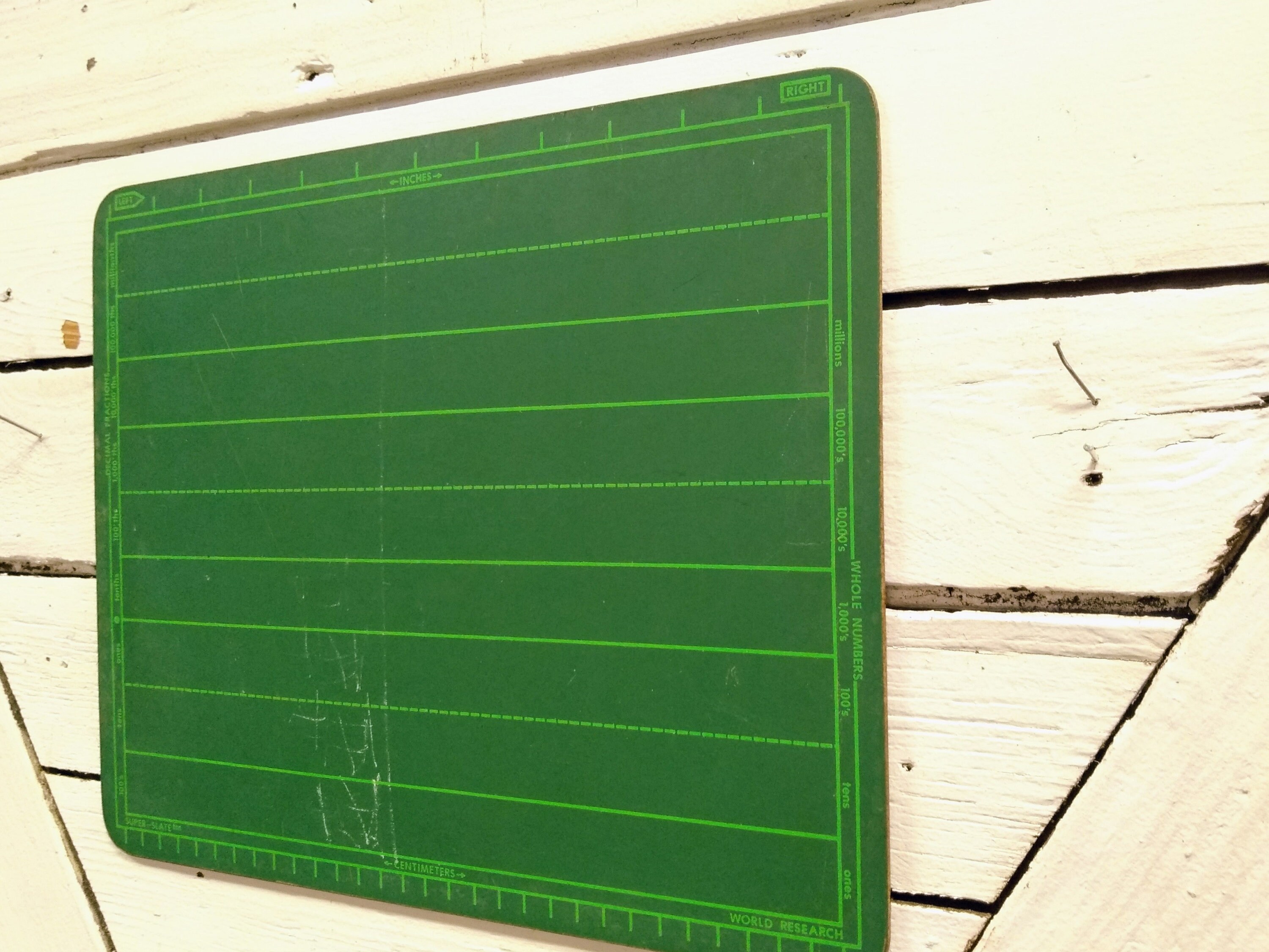 Vintage Green Chalkboard Old Chalkboard Sign | Etsy