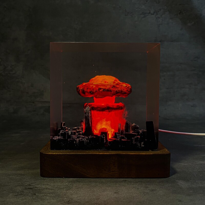 Atomic Bomb Lamp - Etsy