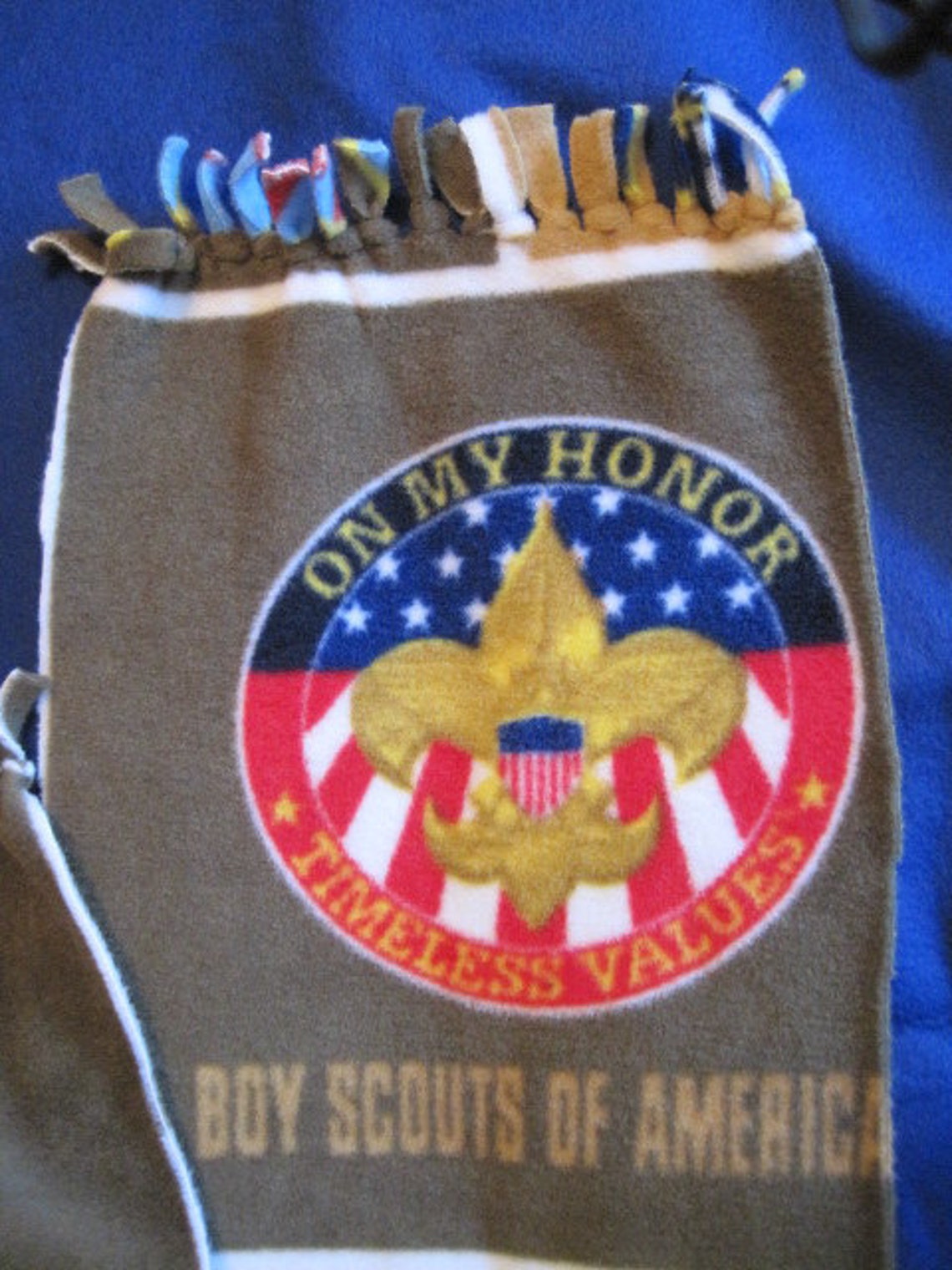 Boy Scout Logos, Emblems, and Scout Badges Fleece Scarf - Etsy