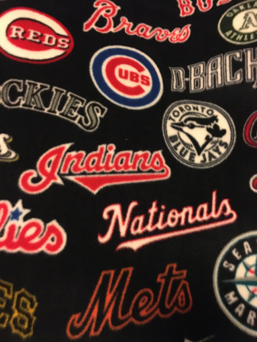 NBL Teams on Navy Blue With Light Gray Stadium Throw This - Etsy