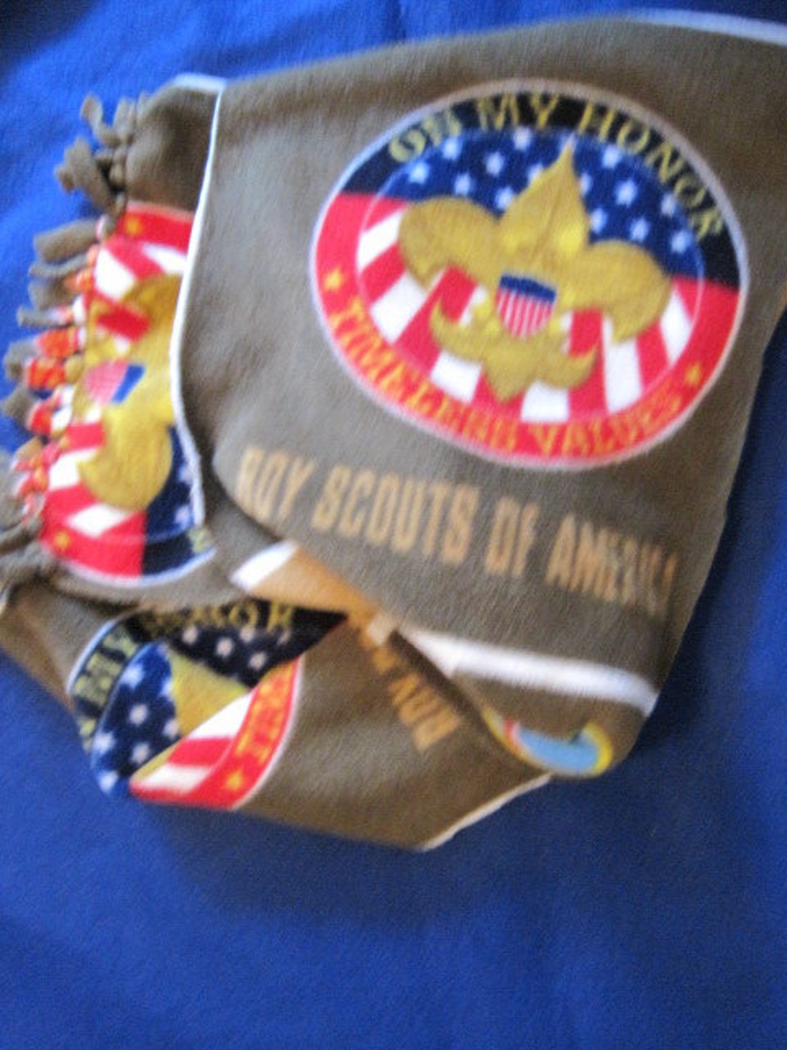 Boy Scout Logos, Emblems, and Scout Badges Fleece Scarf - Etsy