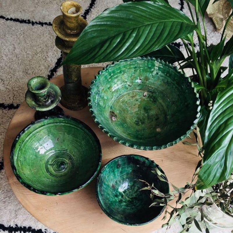 Moroccan Pottery - Etsy