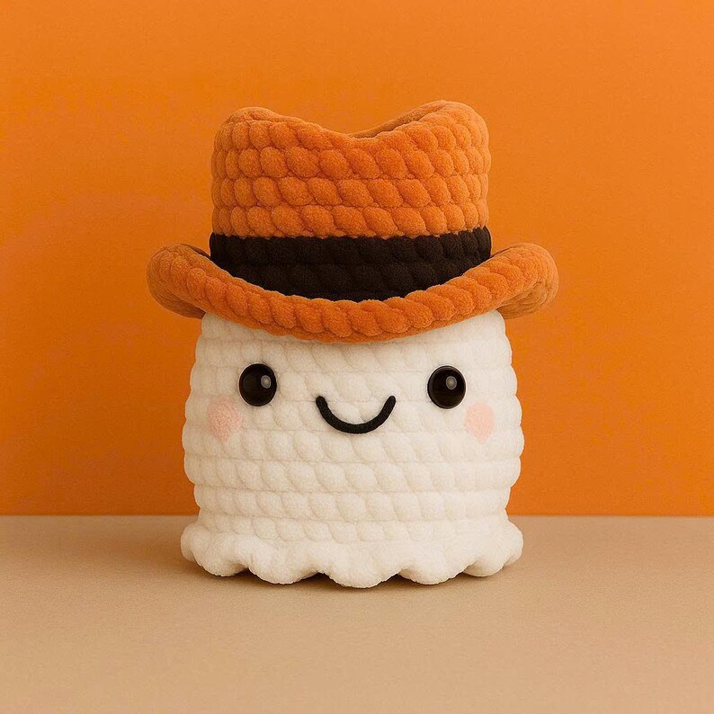 Halloween Crochet Ghost Pattern PDF – Amigurumi Ghost Trio With ...