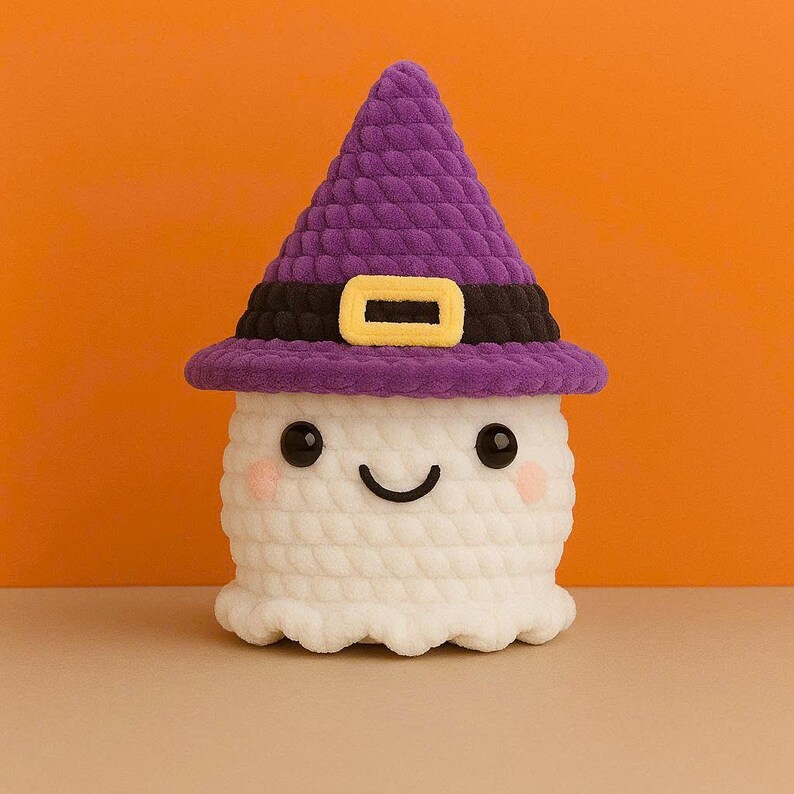 Halloween Crochet Ghost Pattern PDF – Amigurumi Ghost Trio With ...