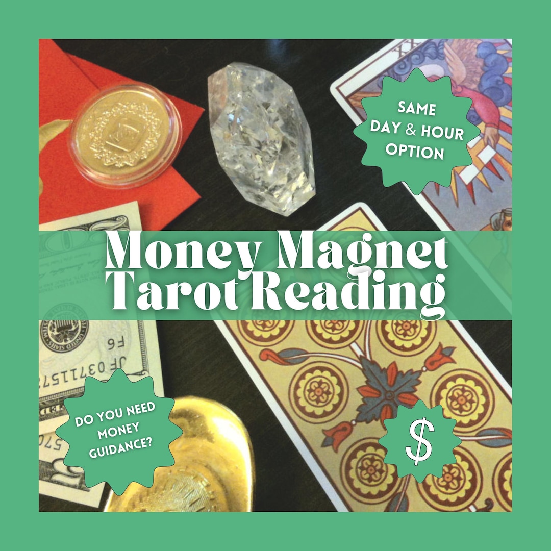 Money Tarot Reading | Same Day Money Magnet Reading | Attract Wealth ...