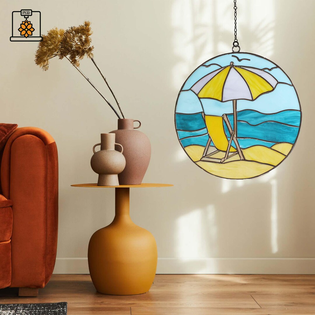 Digital PSC01 Stained Glass Bright and Cheerfu Pattern Flowermandala ...