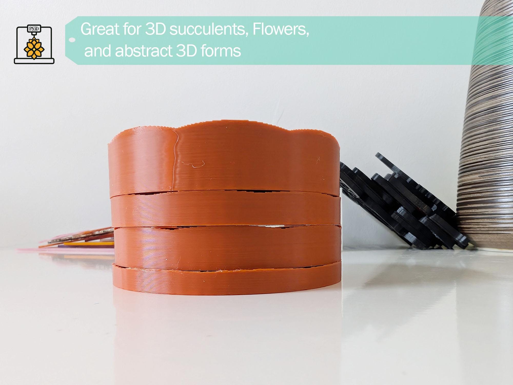 3D Stained Glass Flower Soldering Jig: 8 Petal Design With Angle Base ...