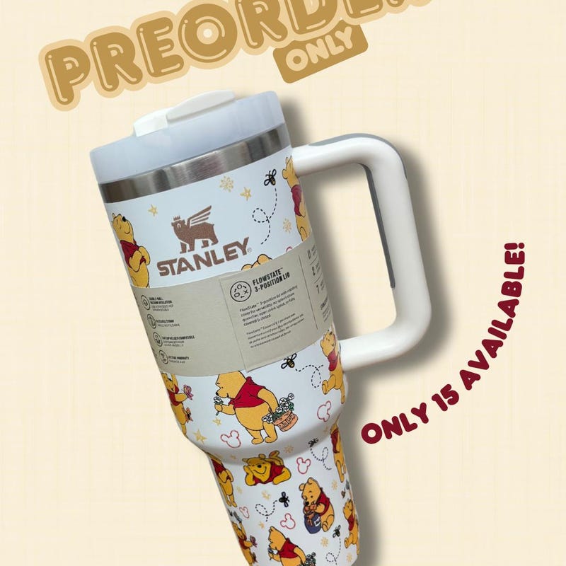 Stanley Cup Winnie the Pooh - Etsy