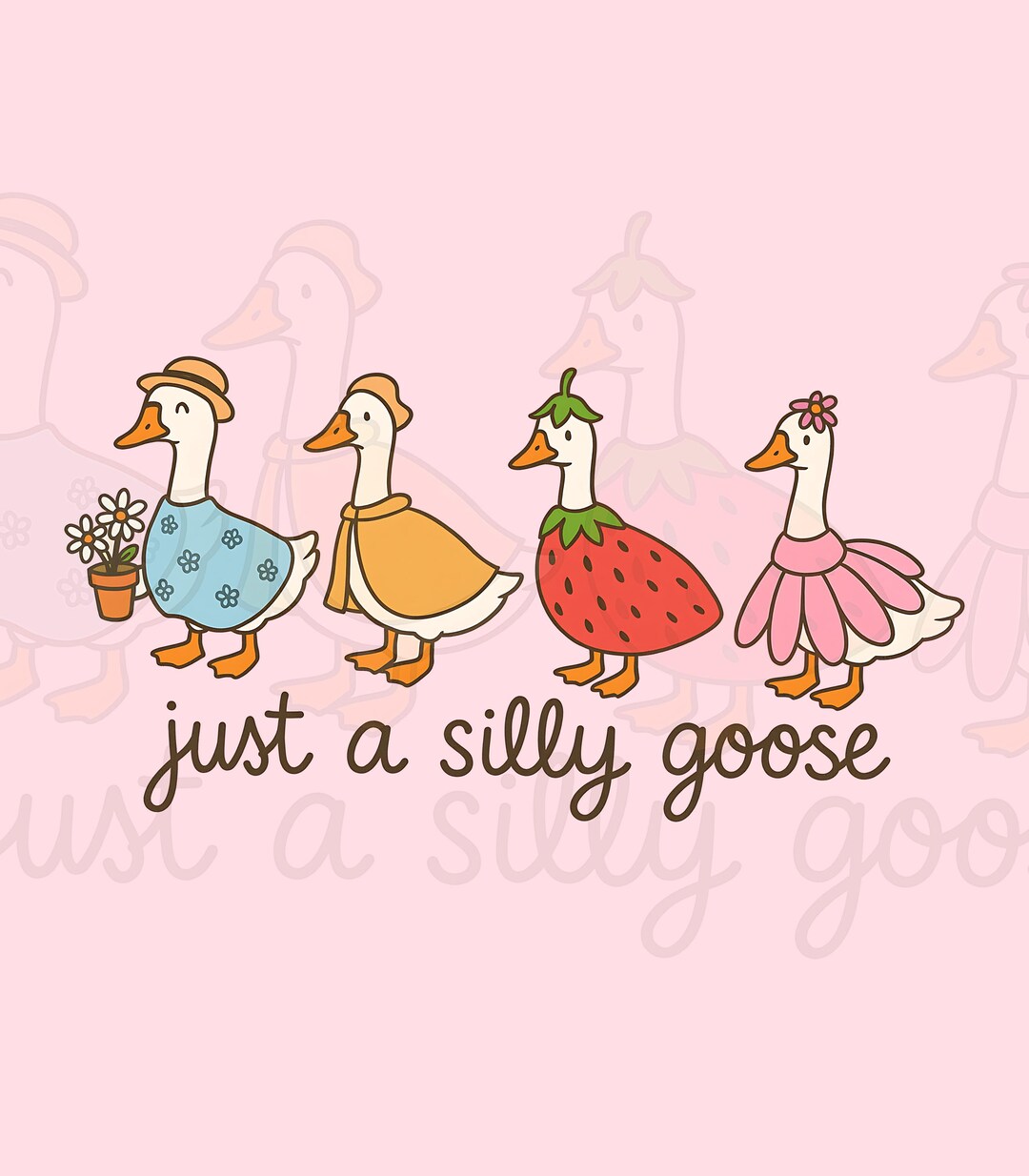 Silly Goose on the Loose Png, Goose Png Silly Goose Png, Funny Graphic ...