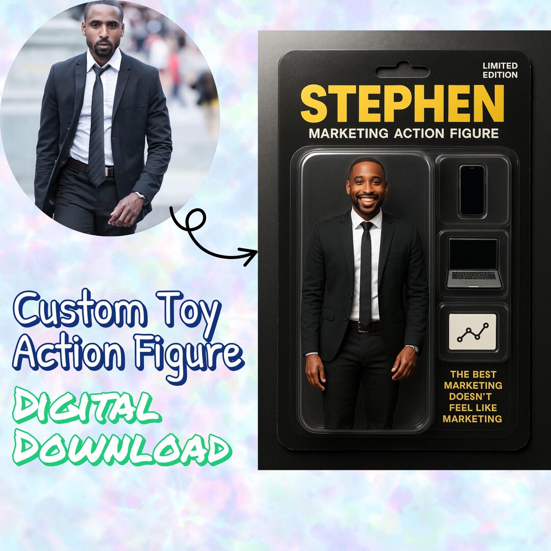 Custom Digital Action Figure From Your Photo | Personalized Action ...