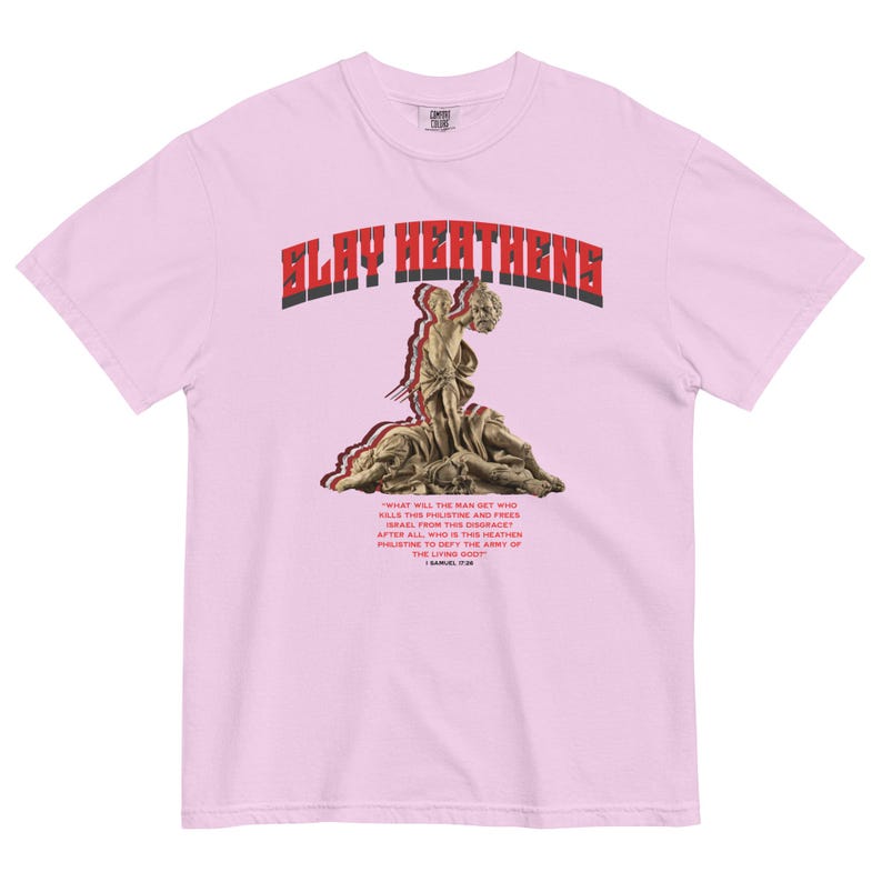 David and Goliath Pump Cover, David and Goliath Shirt, Christian Pump ...