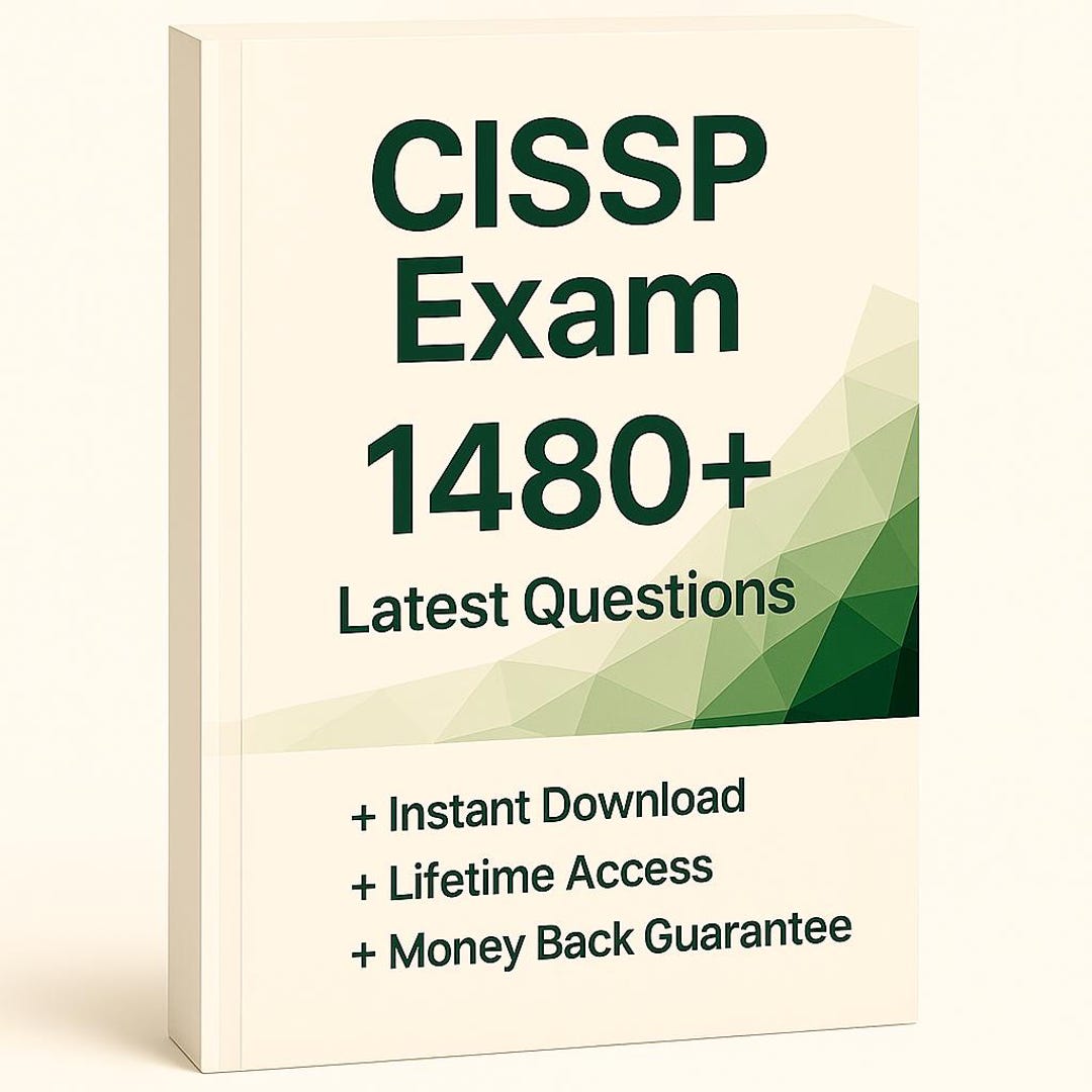 ISC2 | CISSP Exam | 1480+ Latest Questions | Download Premium Dumps ...