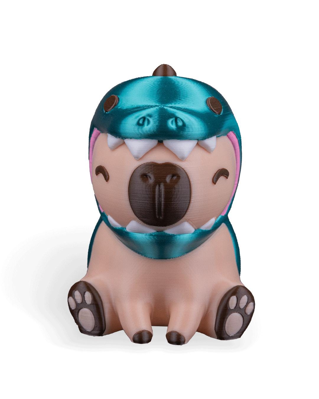 Capysaurus Rex | 3D Printed Capybara Dinosaur Hybrid - Etsy
