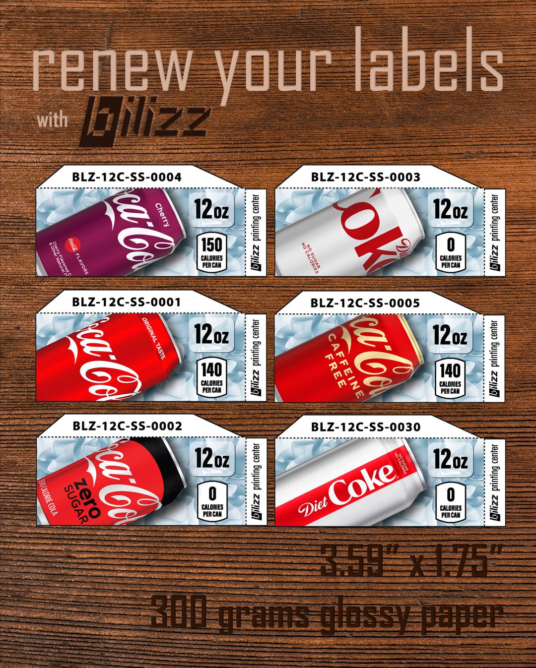 Dixie Narco 12oz Vending Machine Labels • Coca-cola Set of 6 • Glossy ...