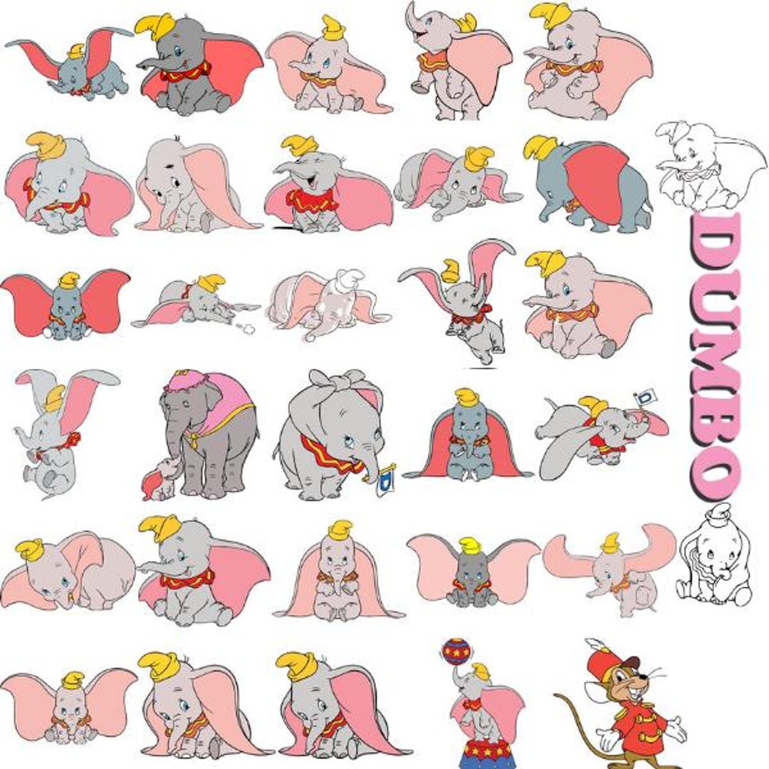 Finding Dumbo Svg - Dumbo Png - Dumbo Dxf - Dumbo Eps Digital Download Digital Files Digital ...