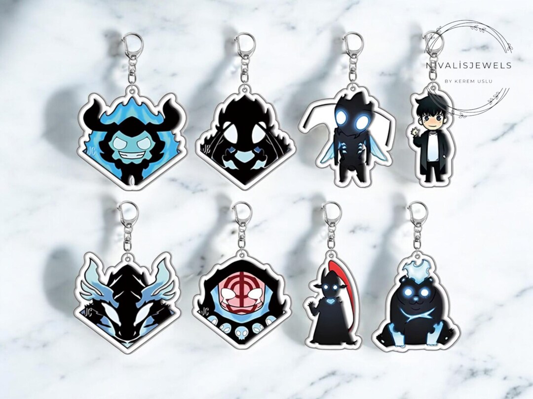 Anime Keychain – Bag Pendant, Cute Figurine Key Ring, Anime Gift for ...