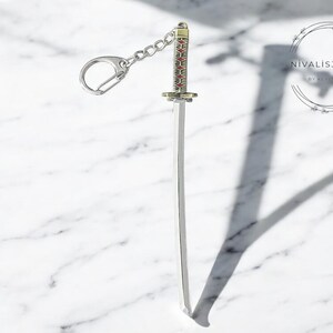 Anime Metal Keychain – Mask Sword Pendant Keyring for Cosplay, Car, Bag ...