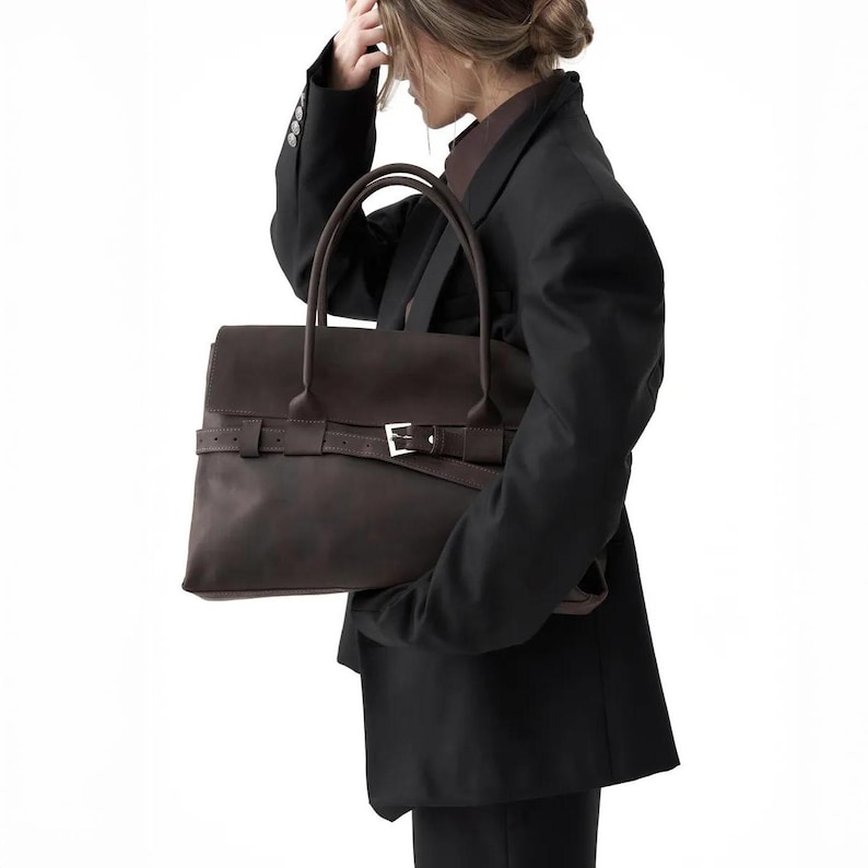 Leather Handbag for Women, Elegant Leather Bag, Large Leather Handbags ...