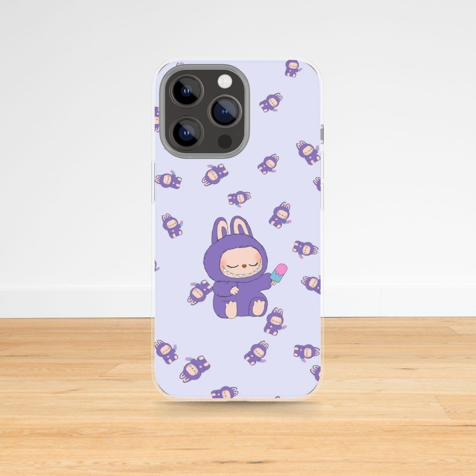 Labubu Phone Case , Preppy and Cute Aesthetic, iPhone 16 15 14 13 12 11 ...