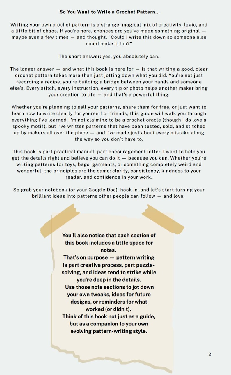 Chaos to Clarity: Crochet Pattern Writing Guide for Aspiring Designers | Write and Sell Crochet ...