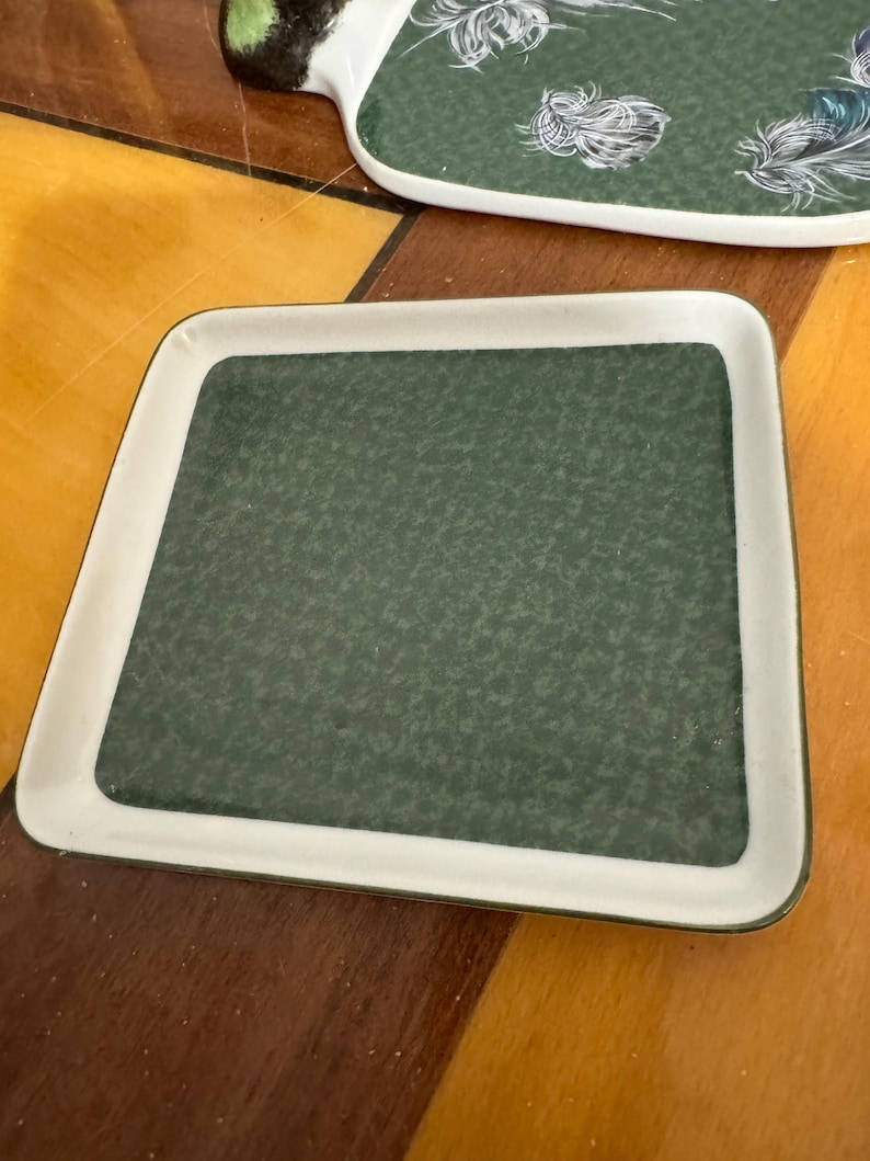 Vintage French Duck Foie Gras Plate, Patrick Frey Limoges Porcelain ...