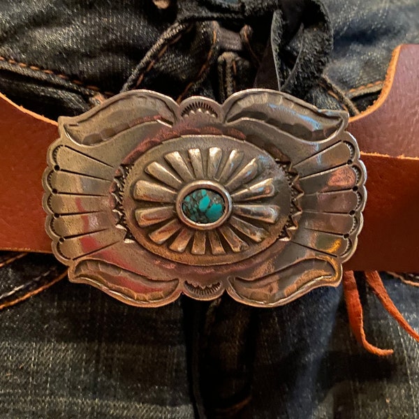 Concho Belt Buckle - Etsy