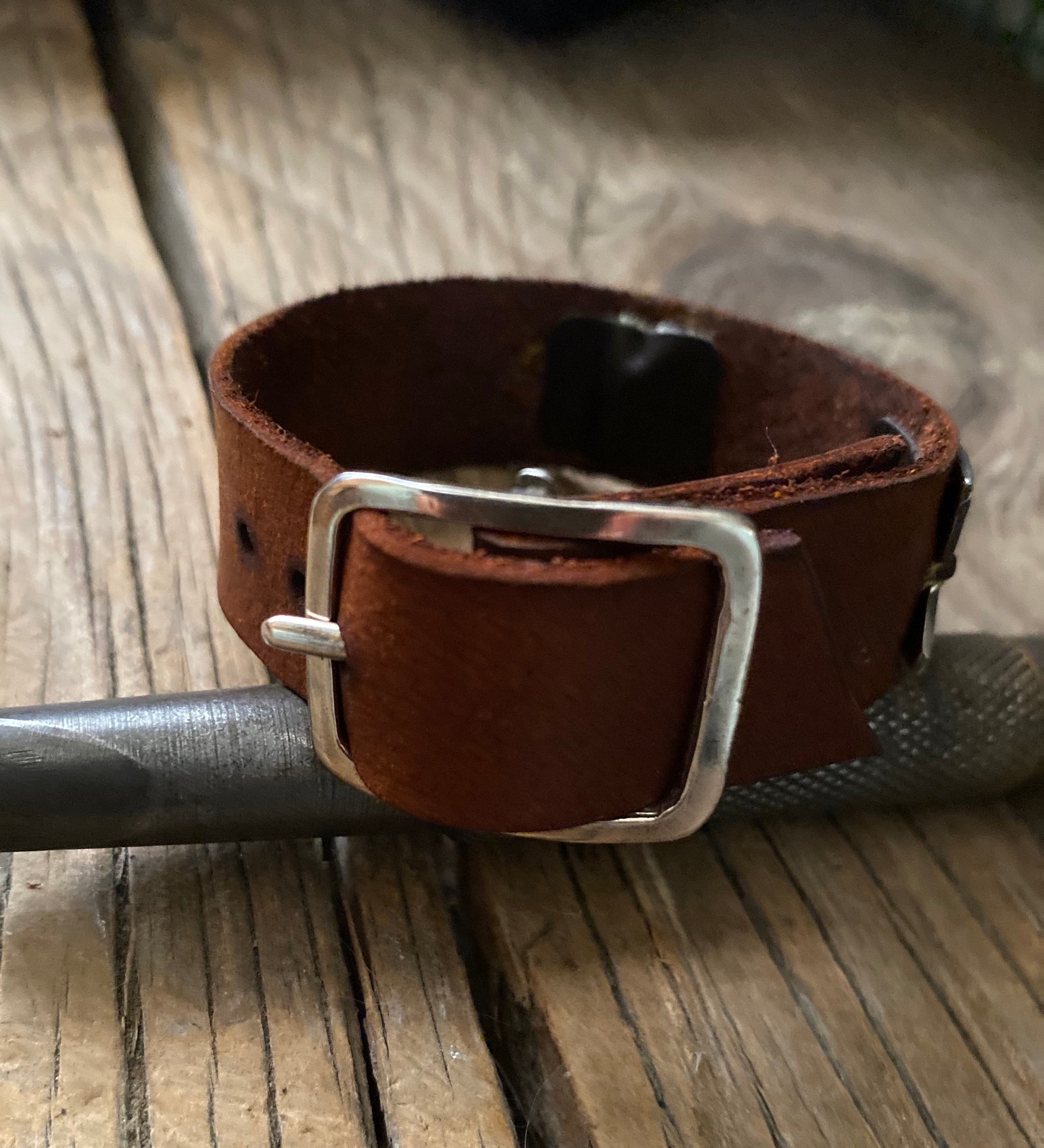 Sundance Leather Stamped Sterling Silver Arrow Cuff Bracelet - Etsy