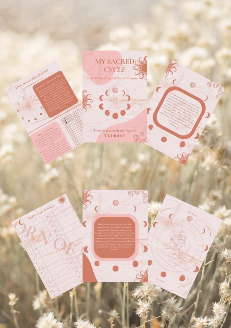 Period Cycle Planner - Etsy