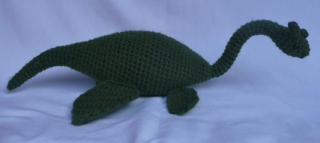 Super Cute Crochet Loch Ness Monster Pattern - Etsy