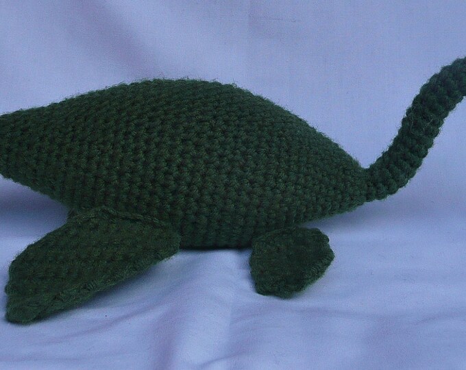 Super Cute Crochet Loch Ness Monster Pattern - Etsy