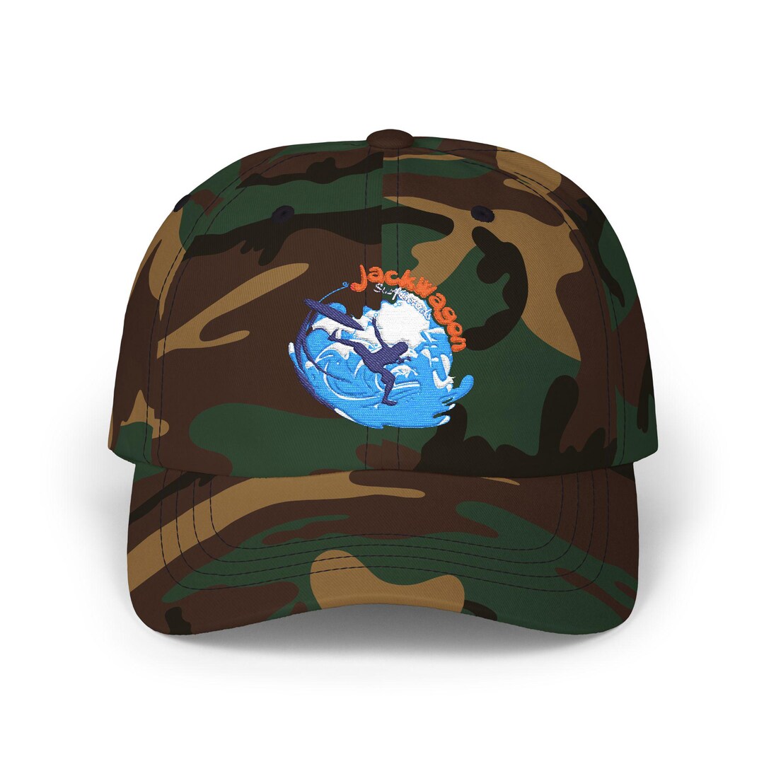 Jackwagon Surf Dad Cap | Embroidered Surf Hat | Adjustable Baseball Cap ...
