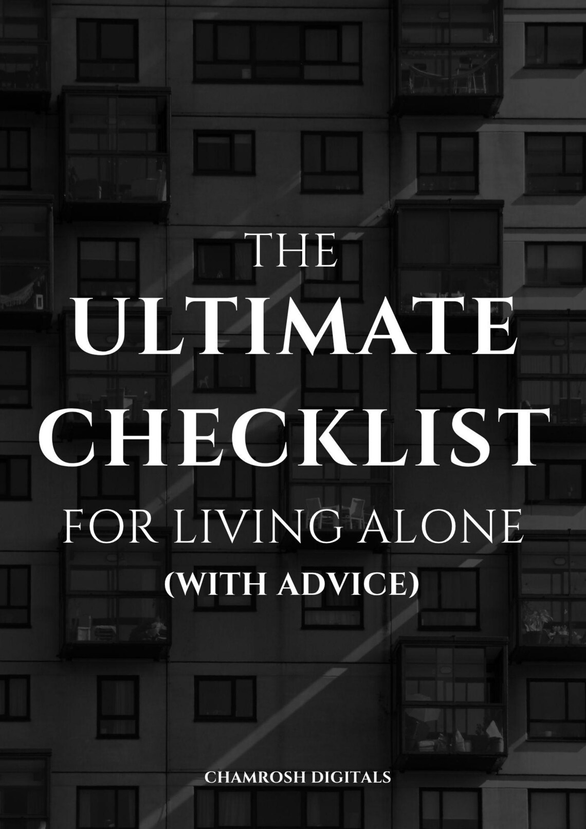 Living Alone Checklist: First Apartment Essentials + Advice (printable ...