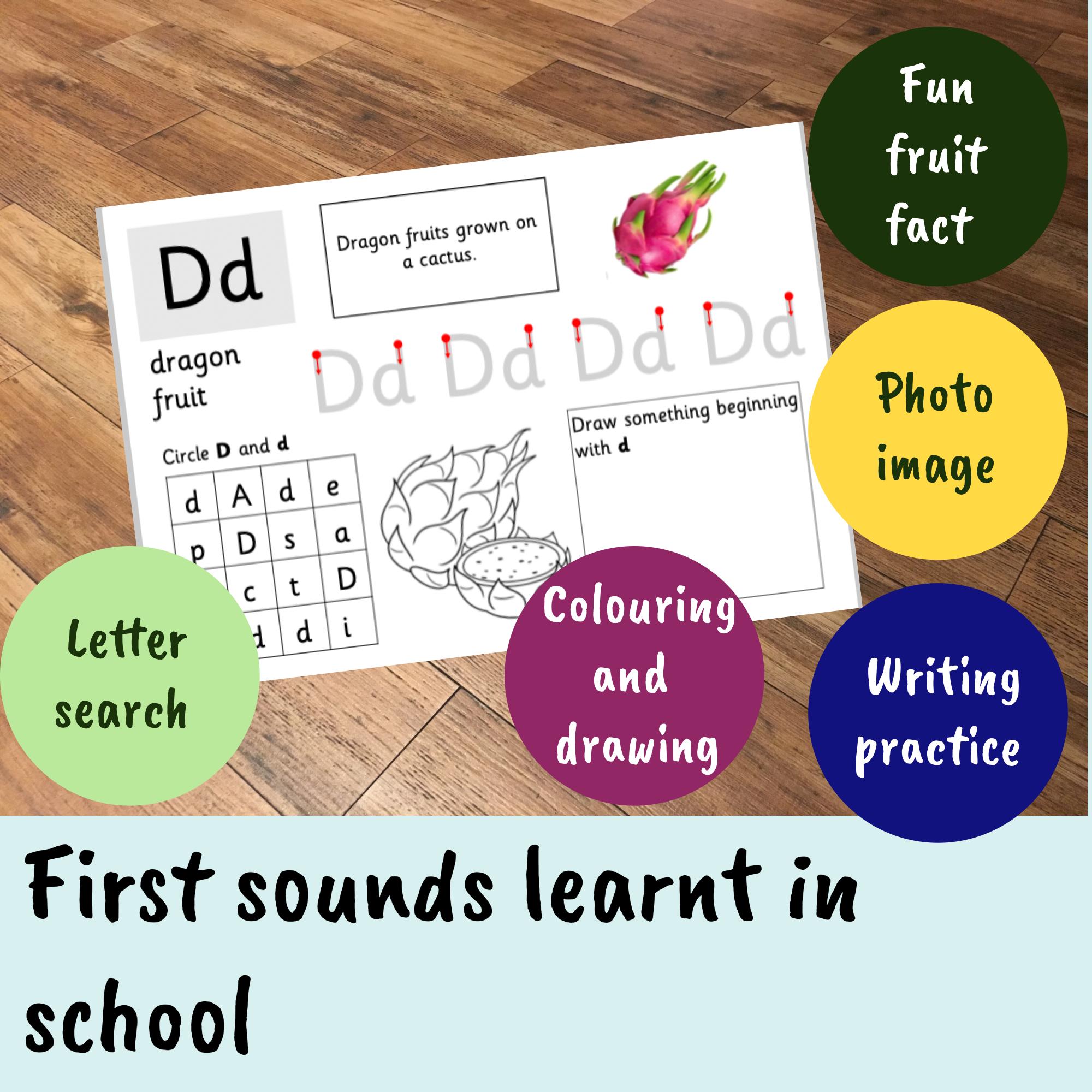 Phonics Worksheets (mdgcock) | Phase 2 Phonics (set 2) | EYFS Phonics ...