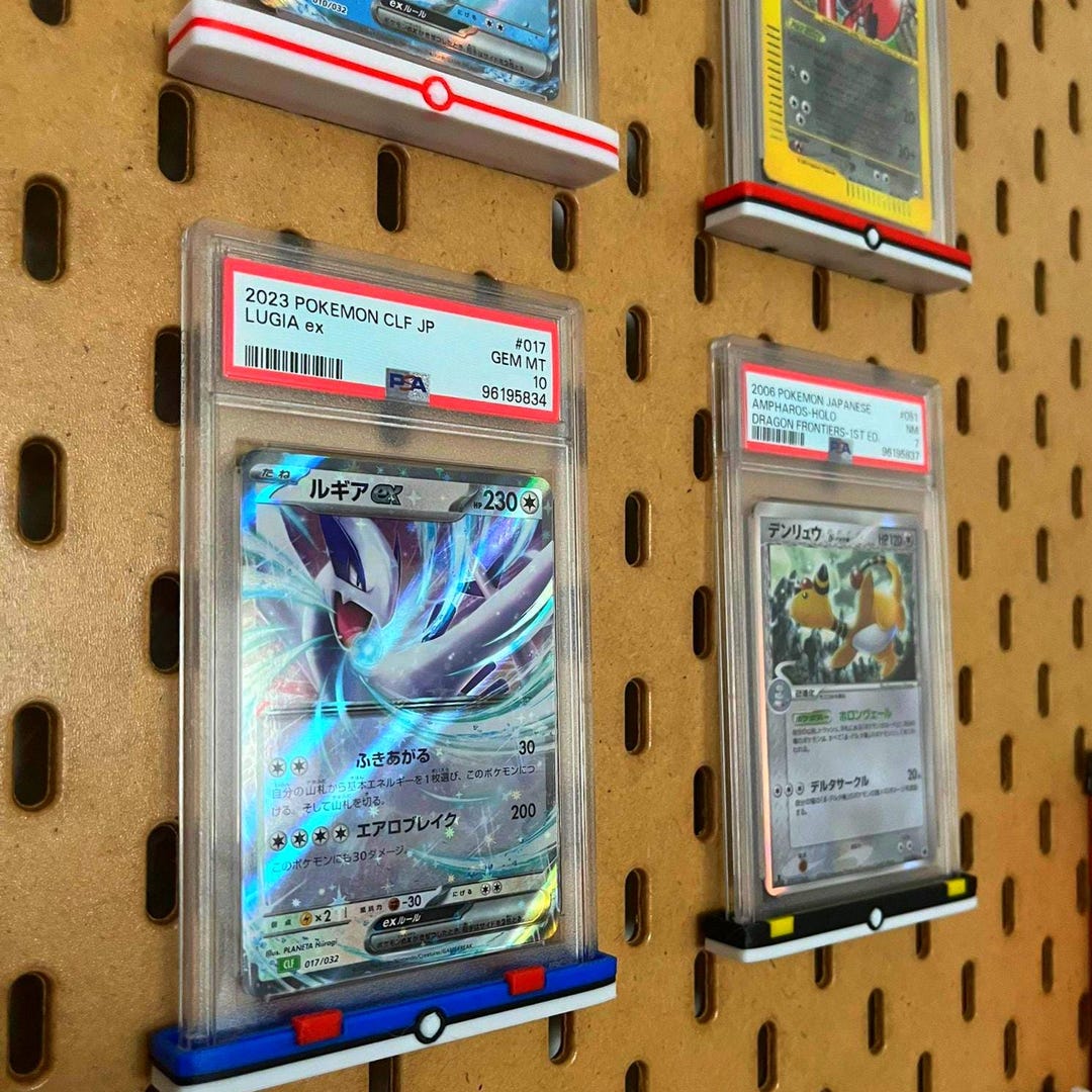 TCG Pokeball Card Holder/display for IKEA SKADIS, Compatible With ...