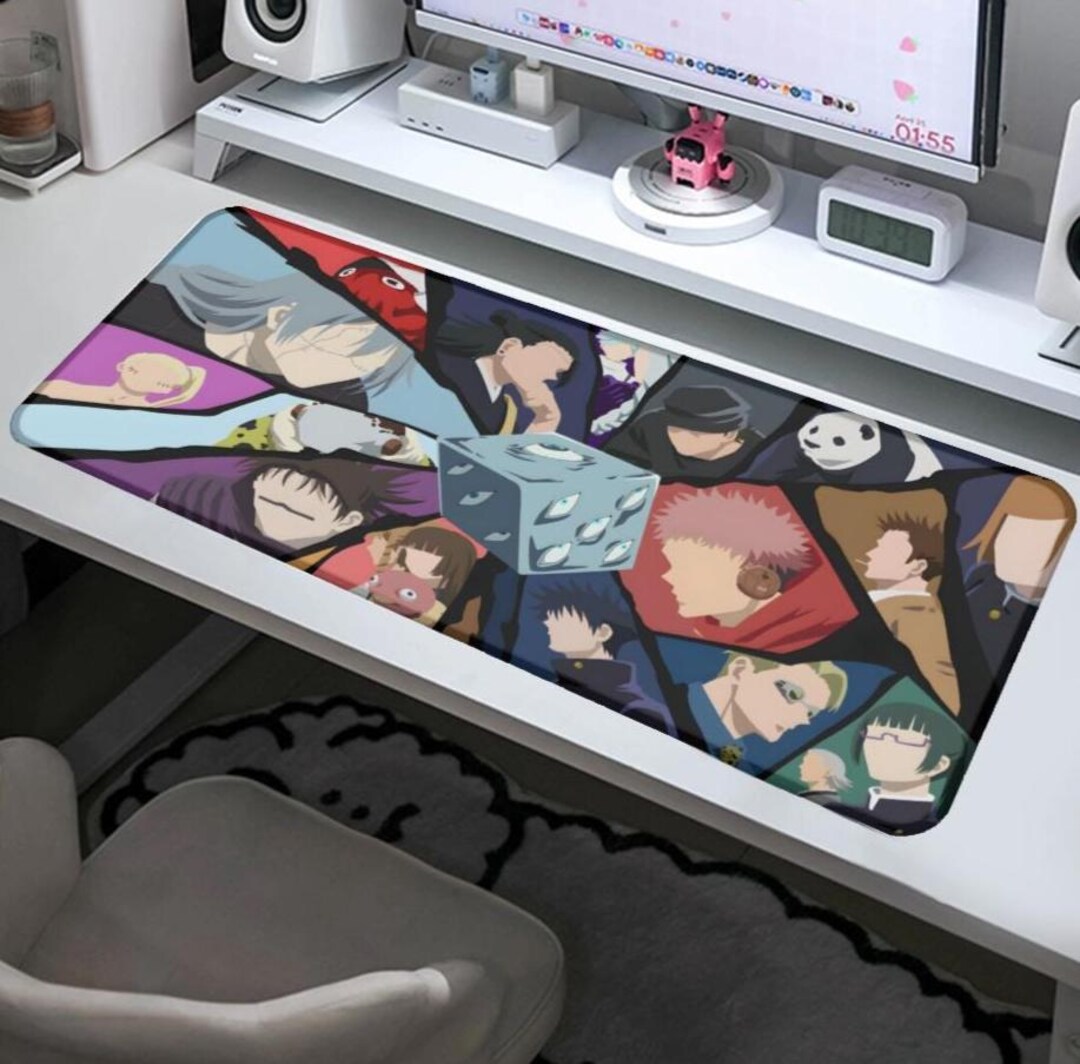 Jujutsu Kaisen Gaming Pad Gojo Mouse Pad Sukuna Playmat Computer Mat ...