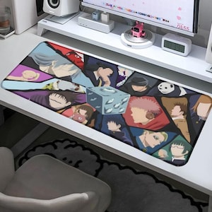Jujutsu Kaisen Gaming Pad Gojo Mouse Pad Sukuna Playmat Computer Mat ...