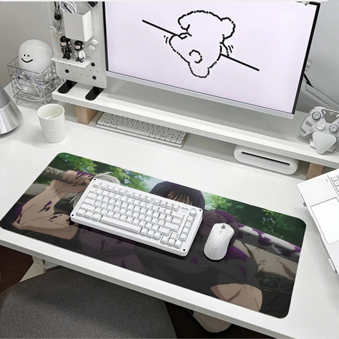 Toji Fushiguro Playmat | Jujutsu Kaisen Desk Mat | Mouse Pad for Anime ...