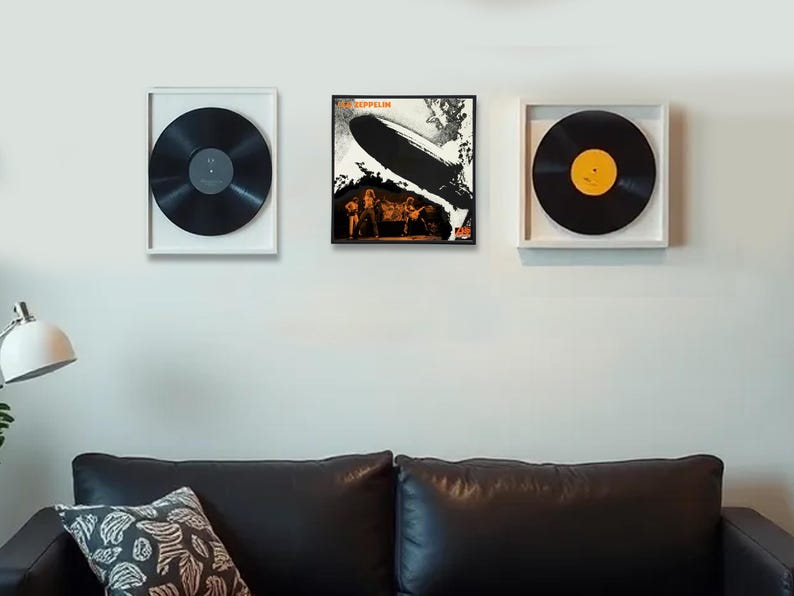 Led Zeppelin 1 Photo Collage Album Art - Led Zeppelin Art - Music Lover ...