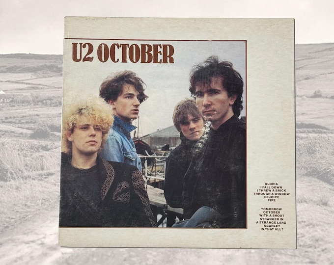 U2 October Vinyl LP - 1983 Island Records Pressing - Play Tested NM - Etsy