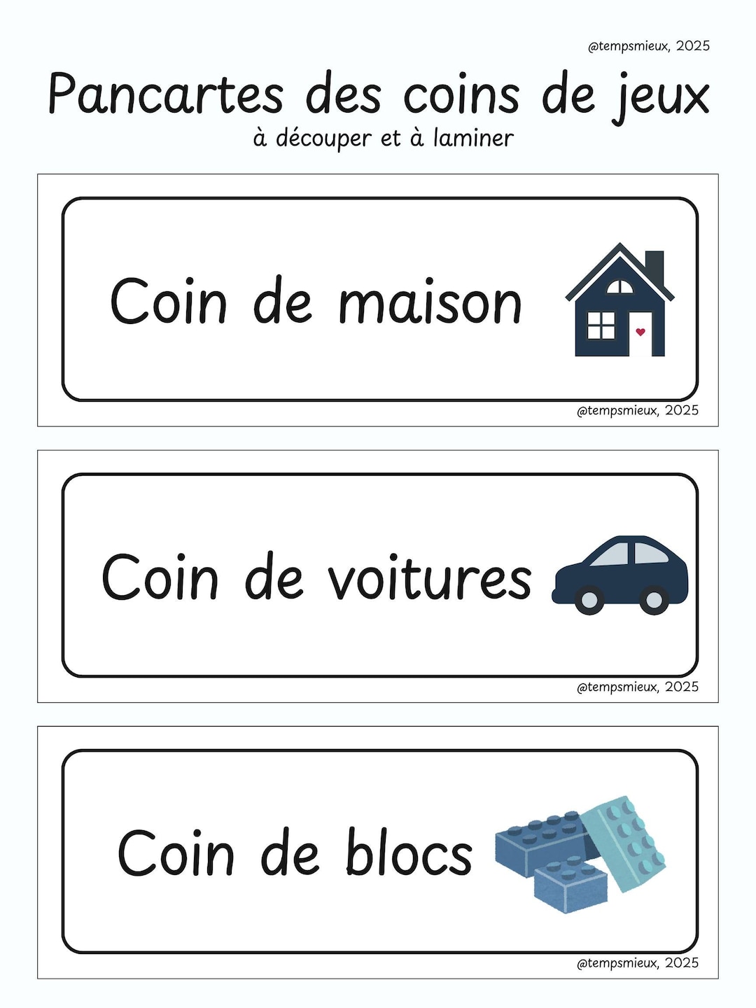 Pictogrammes Des Coins De Jeux - Etsy