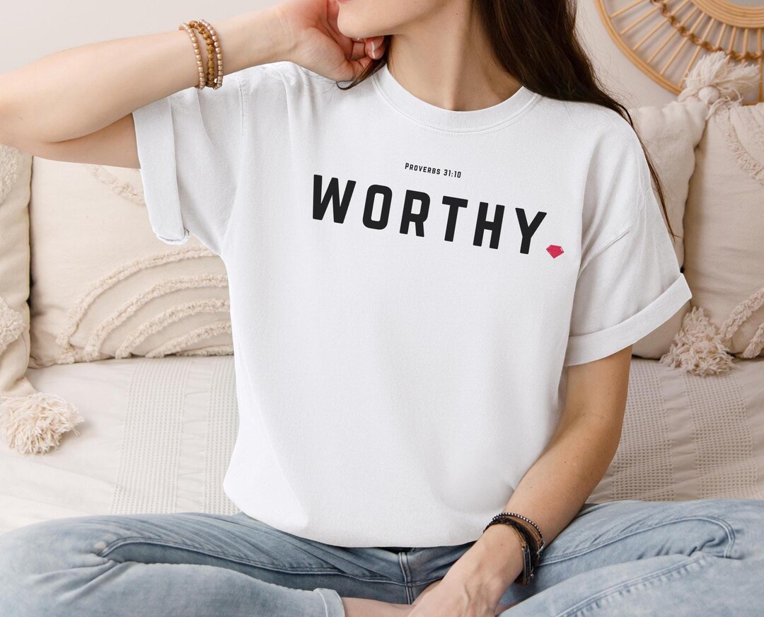 Bible Verse Shirt for Her, Proverbs 31 Woman Shirt, Jesus Shirt, Proverbs 31 10 Shirt, Proverbs ...