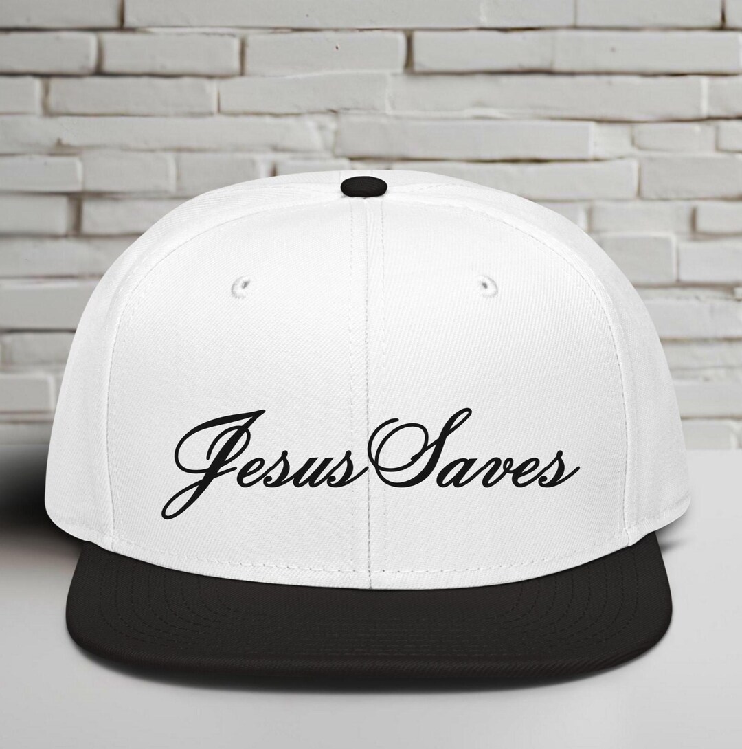 Jesus Baseball Hat, Jesus Hat, Jesus Snapback Hat, Embroidered Jesus ...