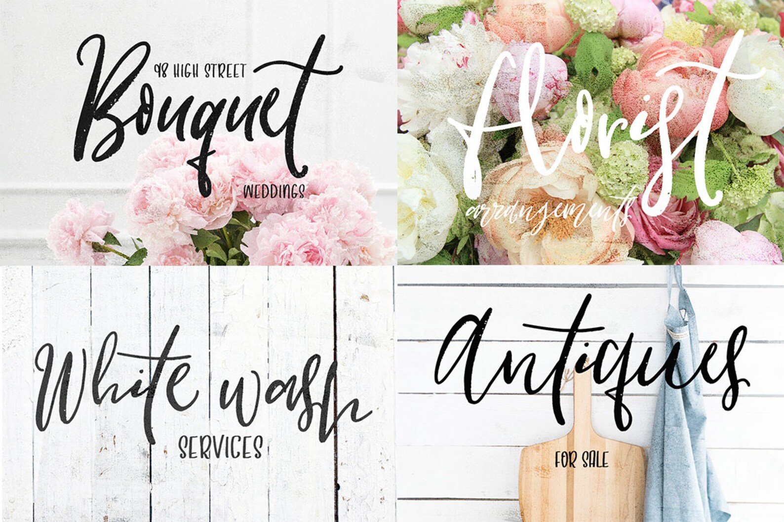 Calligraphy Font Modern Calligraphy Digital Fonts Wedding - Etsy