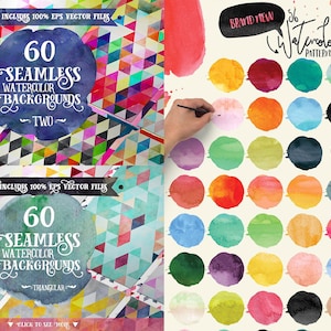97% OFF Watercolor Clipart Bundle, Designer Deal, Watercolor Clip Art ...