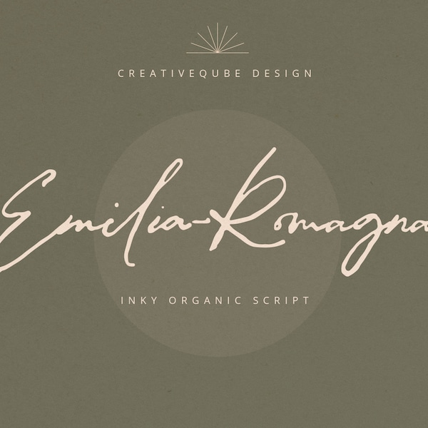 Emilia Font - Etsy