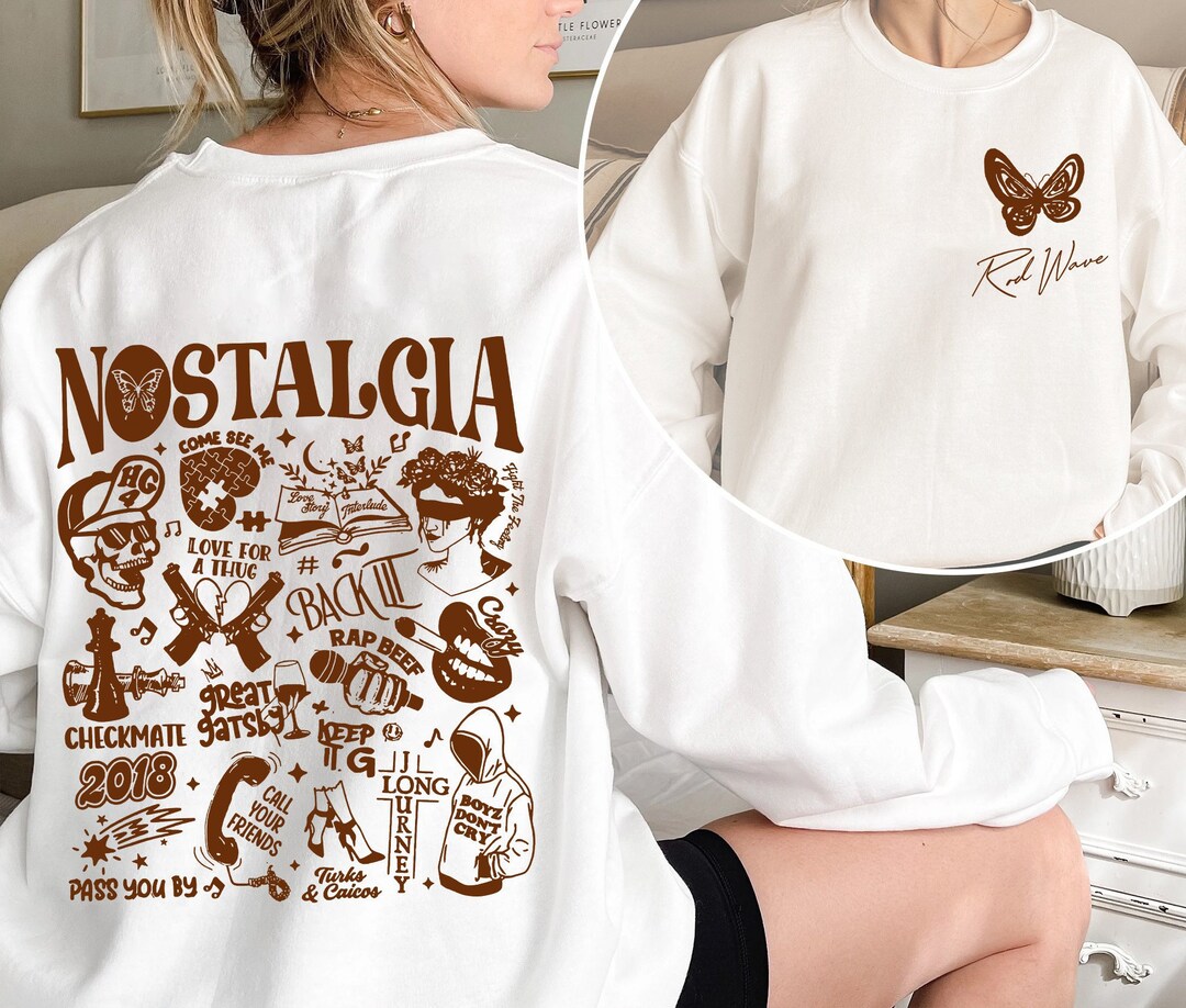 Rod Wave Nostalgia Tour T Shirt, Rod Wave Nostalgia Sweatshirt, Rod ...