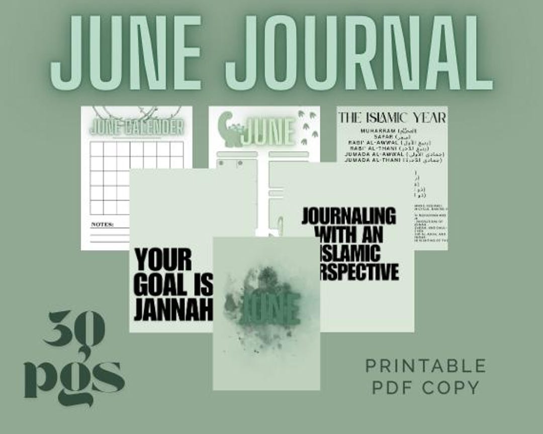 My Islamic Bullet Journal - Etsy
