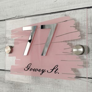 Personalized Simple House Door Sign｜custom 3D Digital Door Sign ...