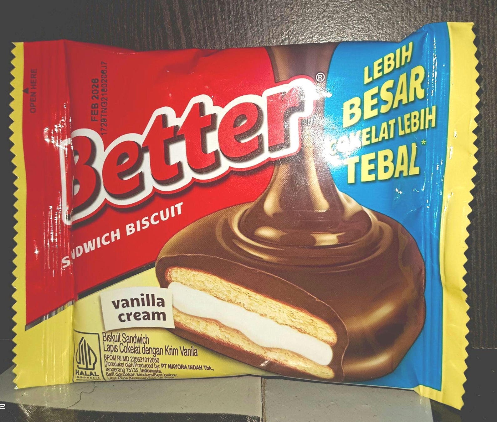 Better Sandwich Biscuit Fun Bites Vanilla Cream 100 G is a Biscuit With ...