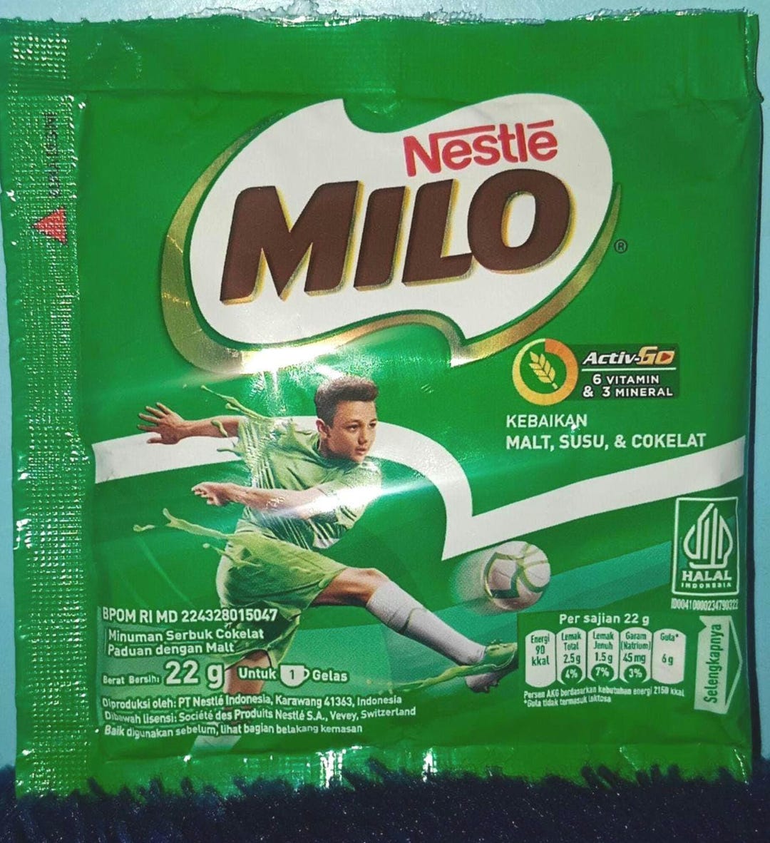 Milo Milk Sachet 22 Grams is a Practical Chocolate Powder Drink Product ...